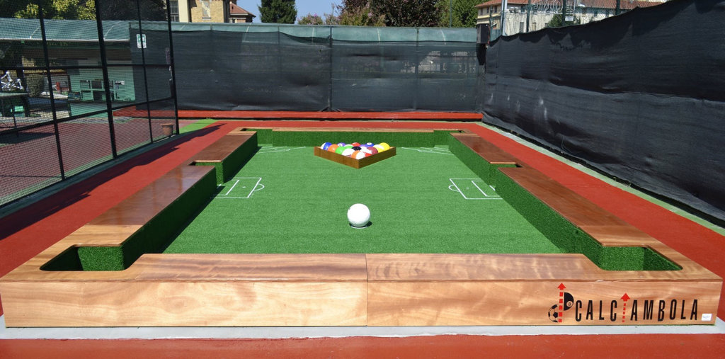 Fußball Billard - Soccerpool - Funsport ballprint exklusiv